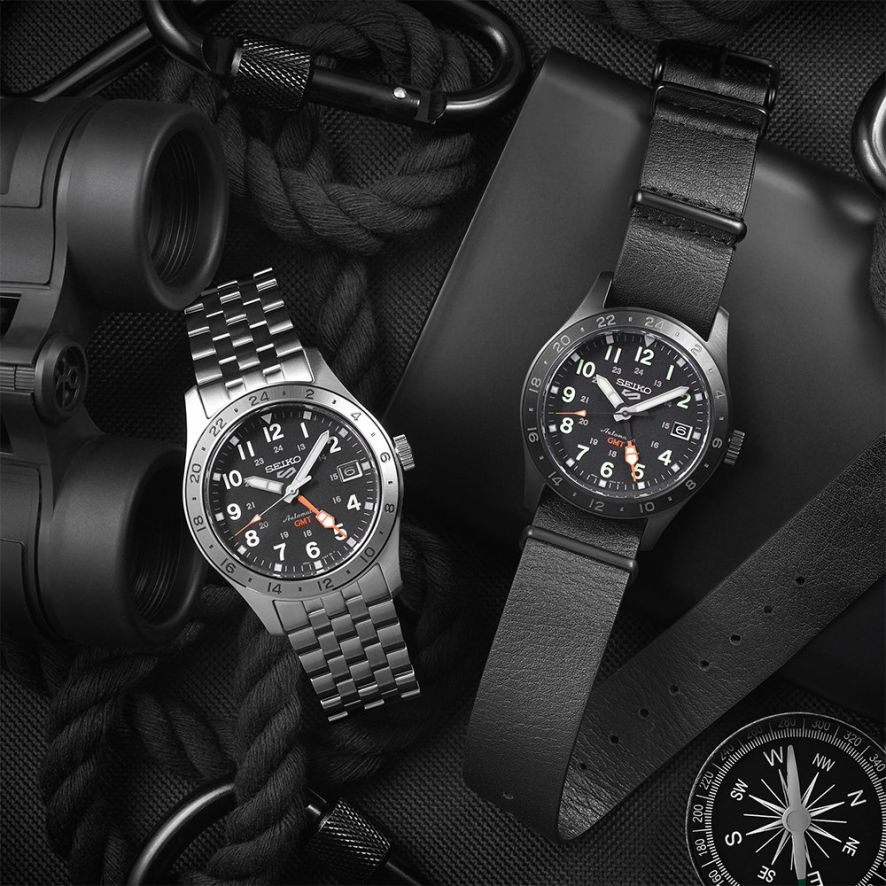 Seiko 5 Sports Field ‘Deploy’ Mechanical GMT | AMJ Watches