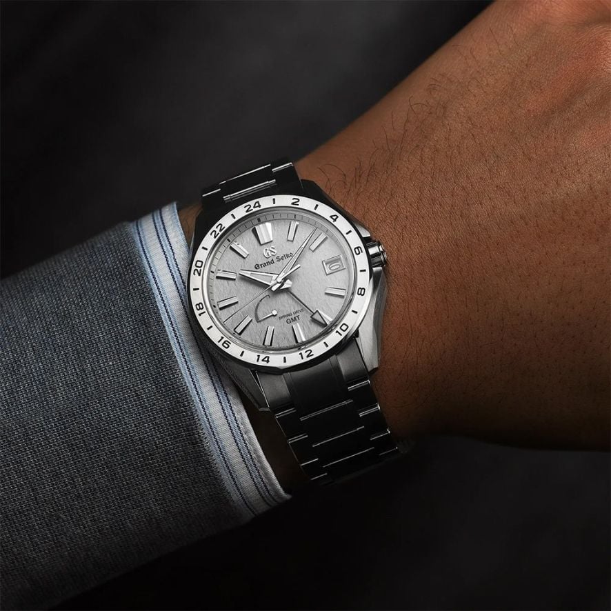 Grand Seiko Evolution 9 Spring Drive GMT Titanum (SBGE285) | AMJ Watches