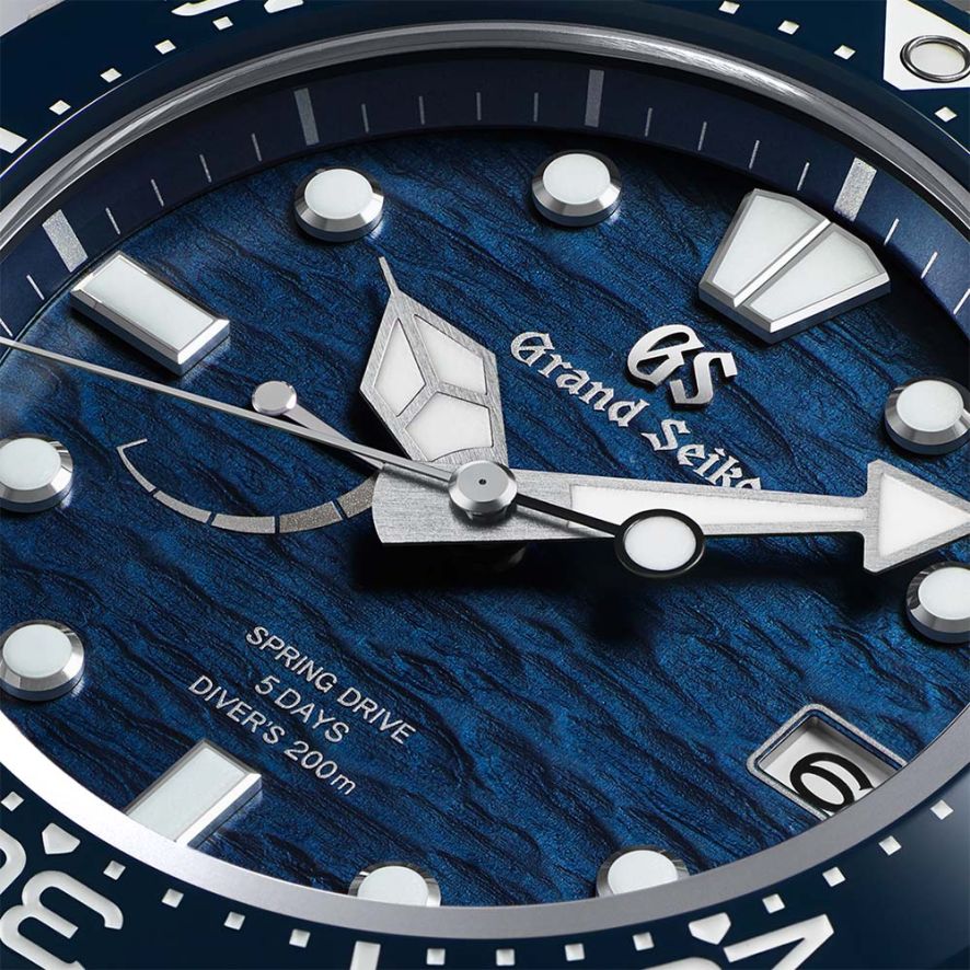 Grand Seiko Spring Drive Diver - Ushio Blue | AMJ Watches