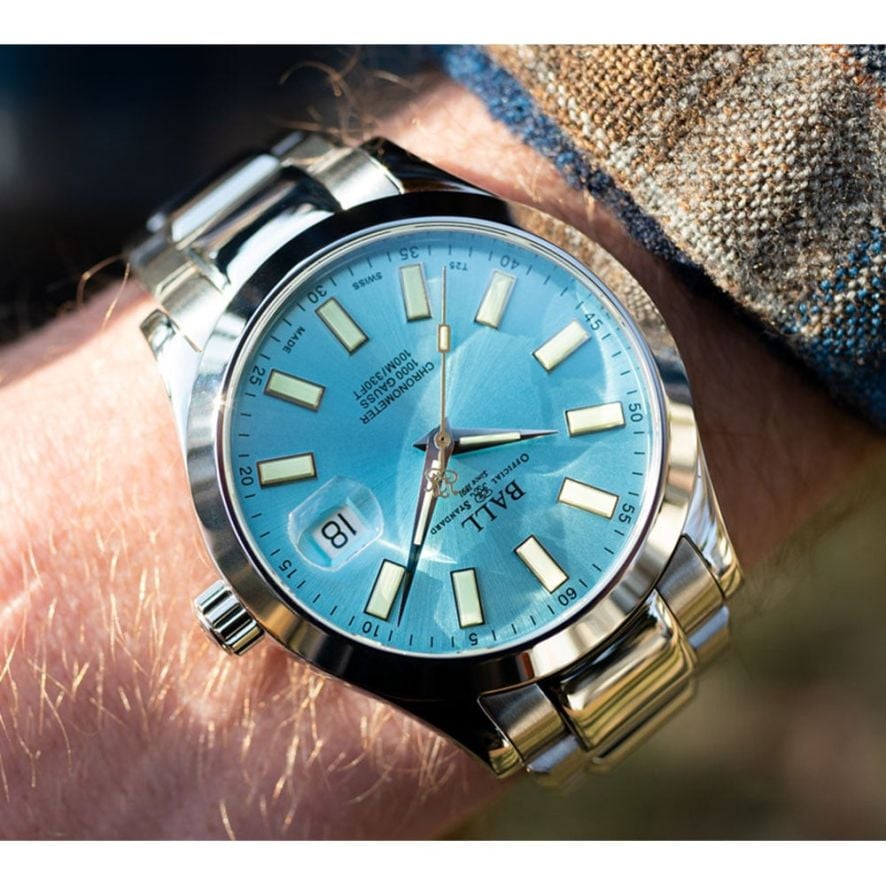 Ball Engineer III Marvelight Chronometer 40mm Ice Blue | AMJ Watches