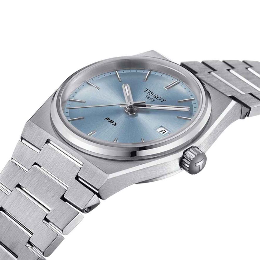 Tissot PRX Quartz Light Blue 35mm | AMJ Watches
