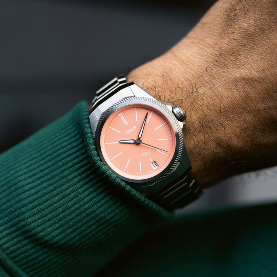 Oris Propilot X Calibre 400 Red Dial Titanium | AMJ Watches