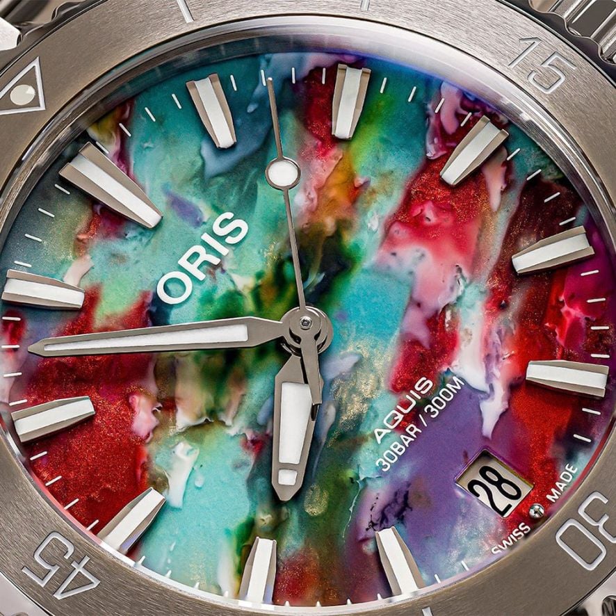 Oris Aquis Date Upcycle 36.5mm | AMJ Watches