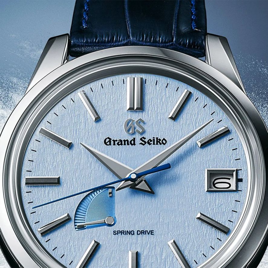 Grand Seiko Elegance Spring Drive Blue Skyflake | AMJ Watches