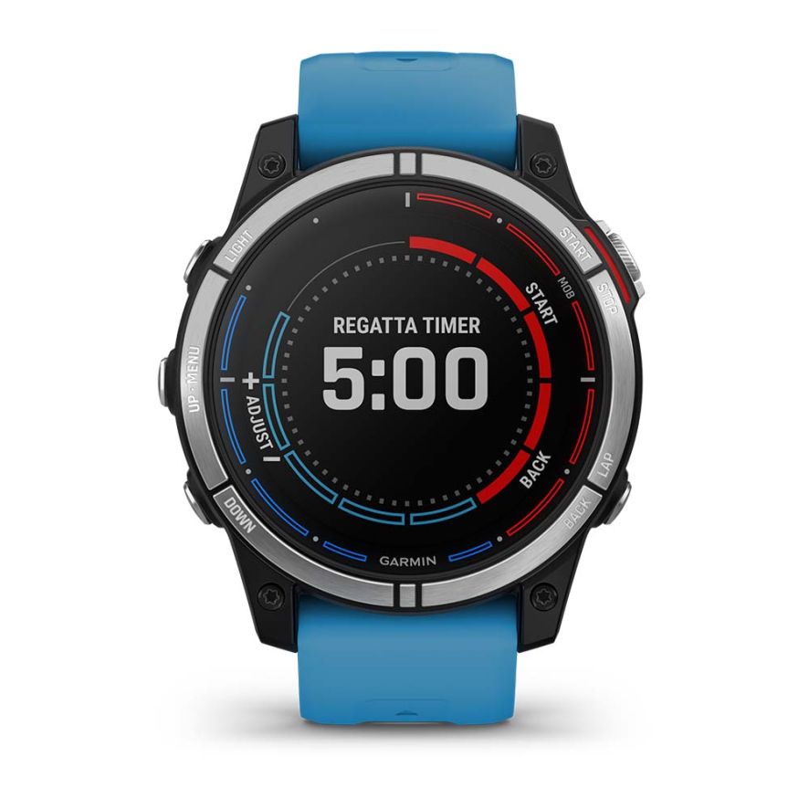 Garmin Quatix 7 With Blue Band | AMJ Watches