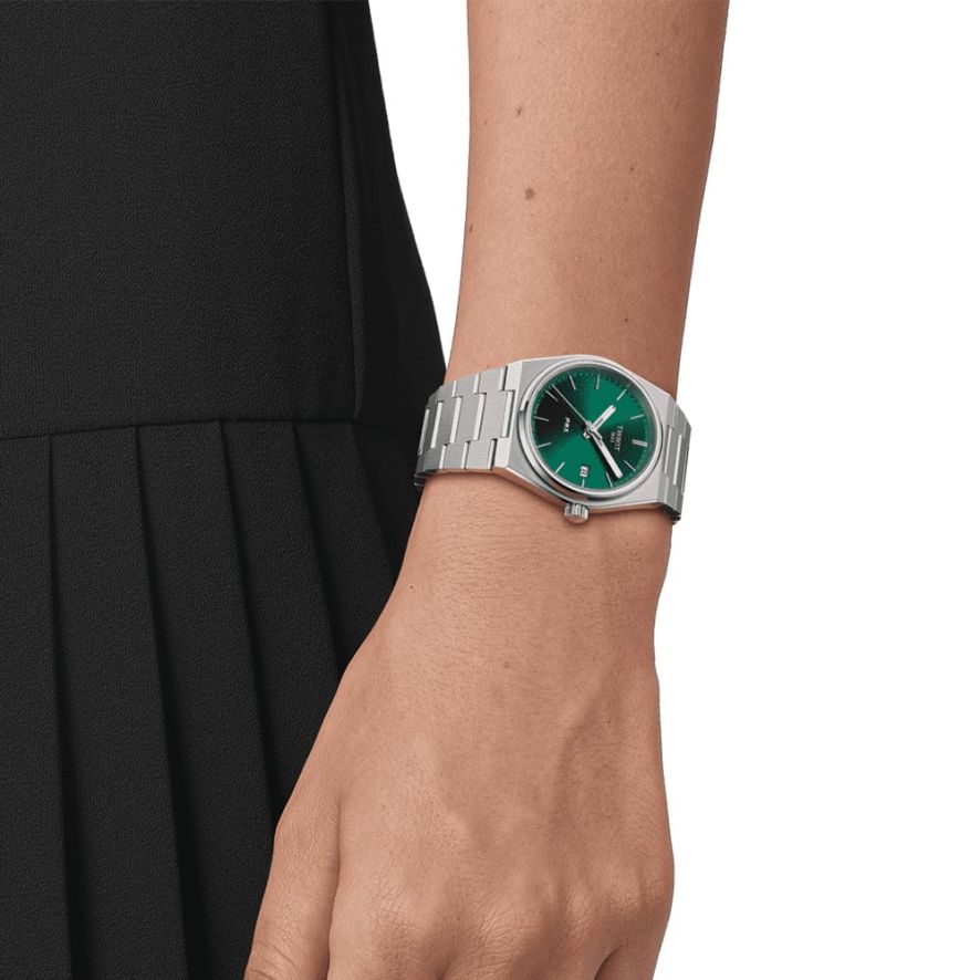 Tissot PRX Quartz Green 35mm | AMJ Watches
