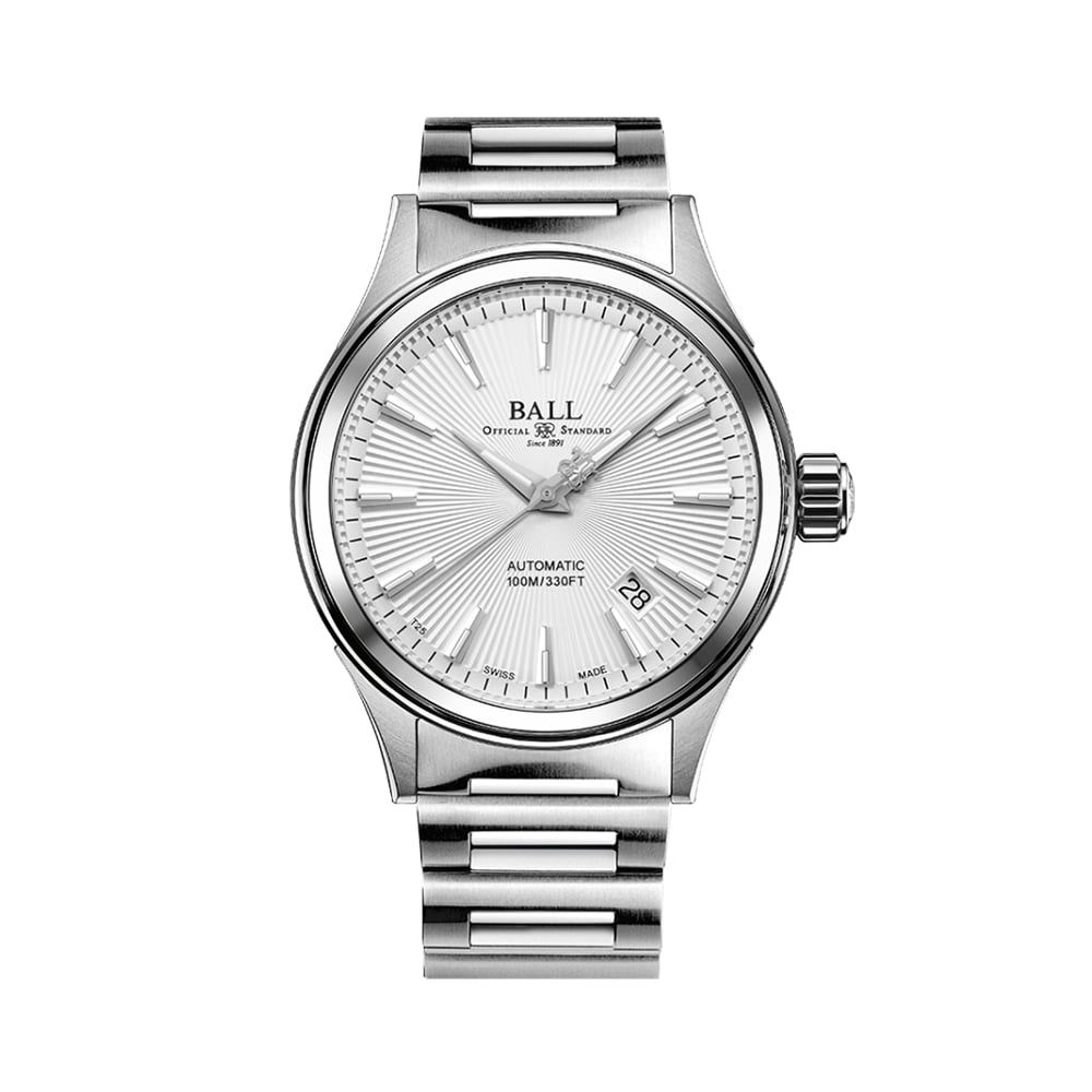 Ball Fireman Victory Automatic 40mm Silver Sunburst | AMJ Watches
