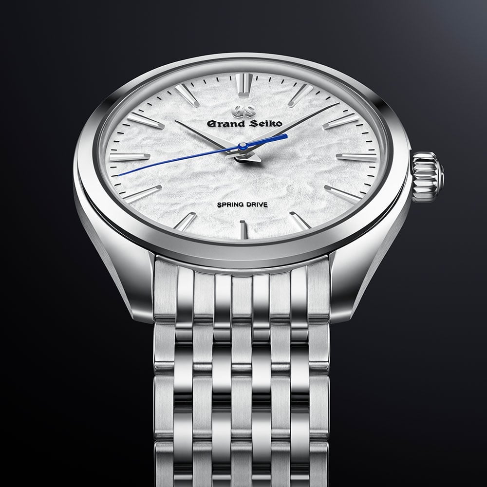 Grand Seiko Spring Drive White Omiwatari (Gods Footsteps) | AMJ Watches