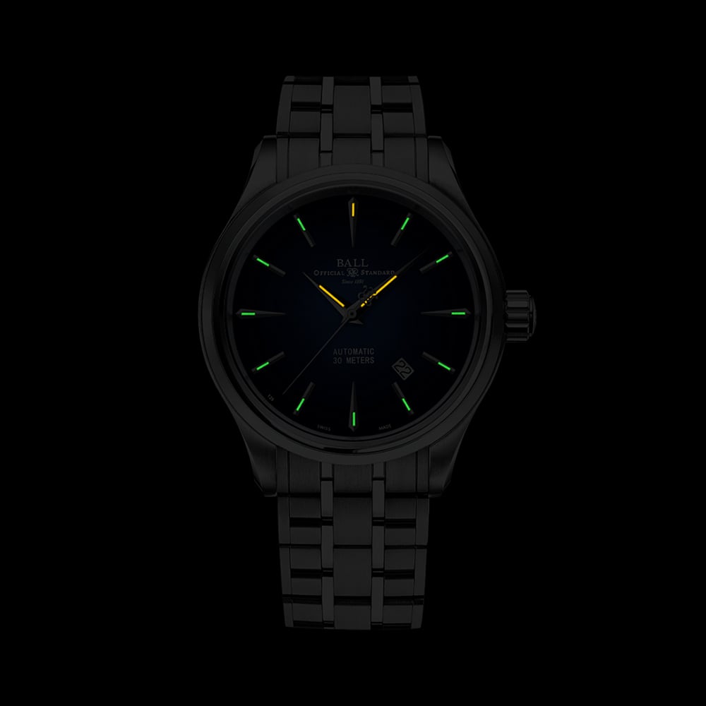 Ball Trainmaster Legend 40mm Blue | AMJ Watches