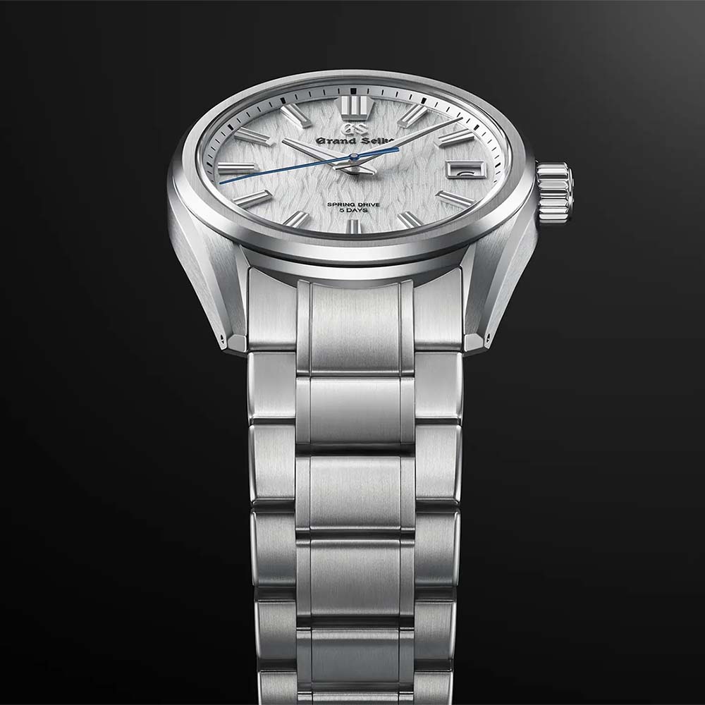 Grand Seiko Spring Drive White Birch Stainless Steel (SLGA009) | AMJ ...